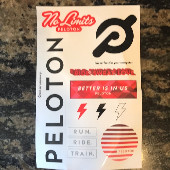 Peloton | Accessories | Peloton Stickers | Poshmark